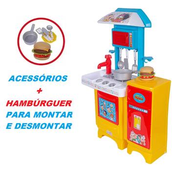 Kit Cozinha Infantil Grande Completa Unissex Turma Da Mônica - MAGIC TOYS - Cozinha Infantil ...
