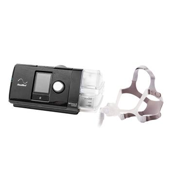Kit cpap s10 airsense autoset com umidificador + máscara nasal wisp ...