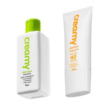 Kit Creamy Ácido Tranex@mico 90ml+Protetor Solar FPS60 - Kit de ...