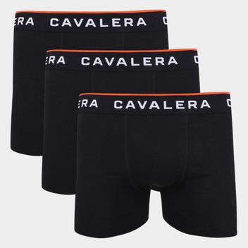 Kit Cueca Boxer Cavalera Modal Classic 3 Peças - Cueca - Magazine Luiza