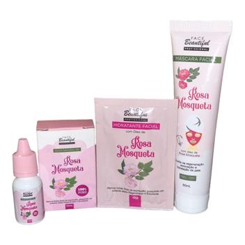 Kit Cuidado Facial Rosa Mosqueta Face Beautiful - Kit de Tratamento ...