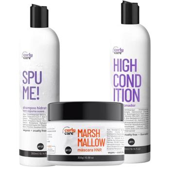 Kit Curly Care - Spu Me - High Condition E Marsh Mallow - Kit de ...