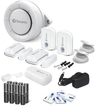 Kit de alerta de segurança doméstica Swann com 2 sensores de movimento ...
