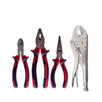 Kit de Alicates MTX 4 pçs Pressão, Corte Diagonal, Bico Fino e ...
