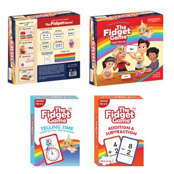 Kit de Aprendizagem The Fidget Game - 500 Flashcards (1º e 2º Ano ...