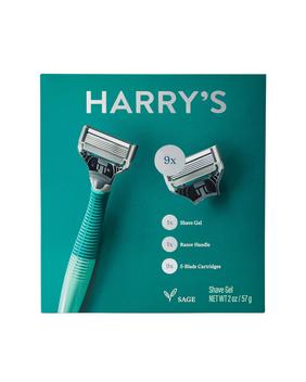 Kit de Barbear Harry's para Homens - Cabo + 9 Cartuchos - Kit para ...