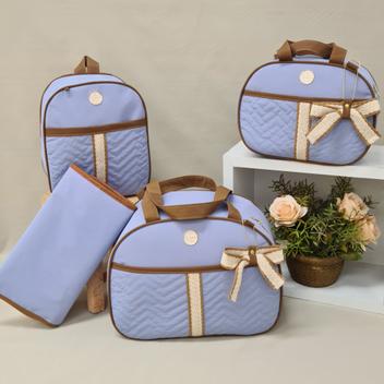 Kit de Bolsa de Bebê para Saída de Maternidade com mochila e trocador ...