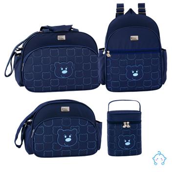 Kit de Bolsa Maternidade Completo Saída Menino e Menina - Merver ...