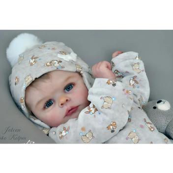 Kit De Boneca Reborn De Toque Suave Realista De 19 Polegadas Joleen DIY ...