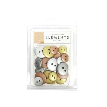 Kit De Botões Acessórios Para Scrap Metalizados 85439 - Lextac ...