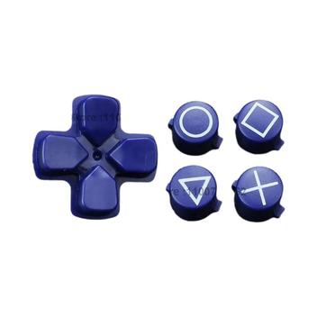 Kit de Botões de Plástico JCD ABXY para Controle de PS4 Slim/Pro ...