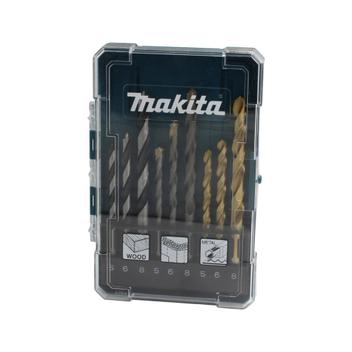 Kit de Brocas C/9 Peças Makita D-71962 Original - Jogo de Brocas ...