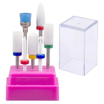 Kit De Brocas De Unhas De Cerâmica 7pcs - ZELLUSSTORE - Unhas e ...