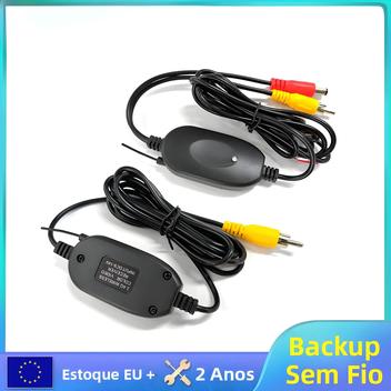 Kit De Câmera De Ré Sem Fio Podofo Wifi 24GHz DC 12V Para Veículos Com ...