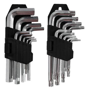 Kit De Chaves Allen P + Torx P Tipo L Profissional Com 18 Pç - New Day ...