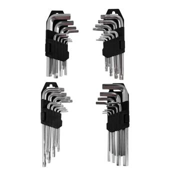 Kit De Chaves Torx + Allen 36 Peças Vários Tamanhos Hexagono - New Day ...