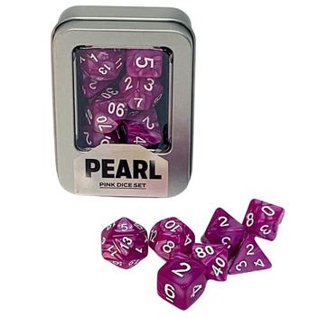 Kit de Dados RPG: Pearl Pink Pathfinder Dungeons & Dragons Chamado de ...