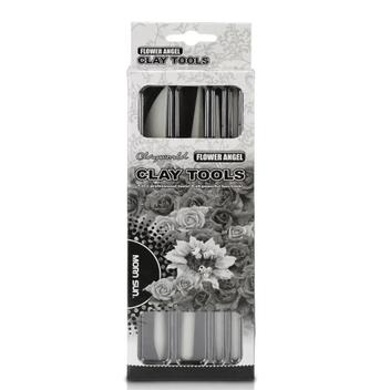Kit de Estecas Modelar 4 Peças Flower Angel Clay Tools - IMPORTADOS ...