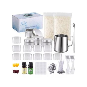 Kit de Fabricação de Velas para Iniciantes - 153 Peças - Velas ...