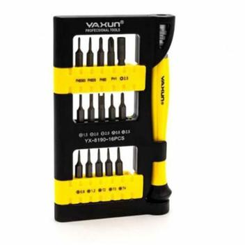 Kit De Ferramentas Yaxun Yx 8190 Jogo De Chaves 16In1 - Kit Ferramentas ...