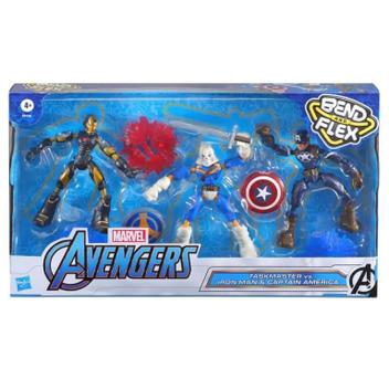 Kit de Figuras - Blend and Flex - Marvel - Avengers - Hasbro - Bonecos ...