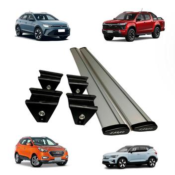 Kit de Fixação Modelo Hilo + Rack Farad Aerodynamic Silver 120 cm ...