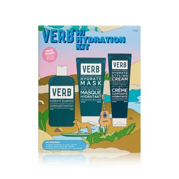 Kit de hidratação Verb Hi com fórmulas luxuosas para cabelos (3 ...