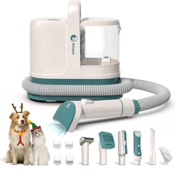 Kit de higiene e aspirador de pó Molypet 6 em 1 para cães e gatos ...
