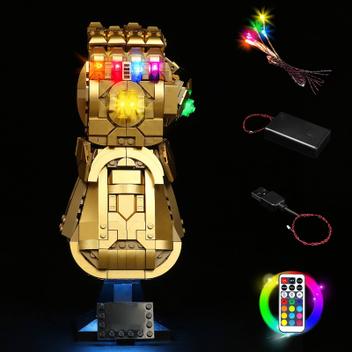 Kit de Iluminação LED VONADO para Lego Infinity Gauntlet 76191 ...