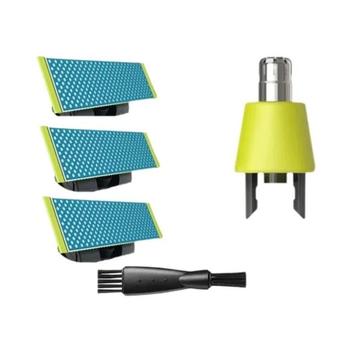 Kit de Lâminas de Substituição Azul para Philips OneBlade QP2520/QP2530 ...