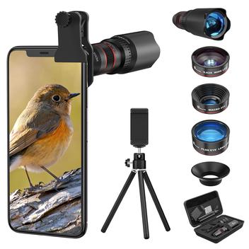 Kit de Lentes 4 em 1 para Celular Selvim - Zoom 22X - Câmera de Ré ...