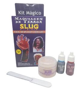 Kit de Maquiagem de Terror para Halloween - Slug - no-brand - Kits de ...