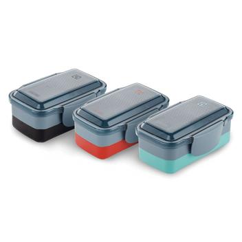 Kit de Marmiteiras Lunch Box Electrolux Vermelha + Verde + Preta 3 ...