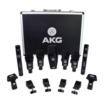 Kit de microfones para bateria AKG Drum Set Session 1 - Microfone ...