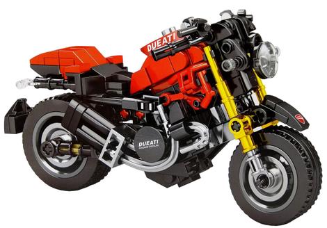 Kit De Montar Moto Técnica 273+ Peças Monstrous 1208s Dueati - Sy ...