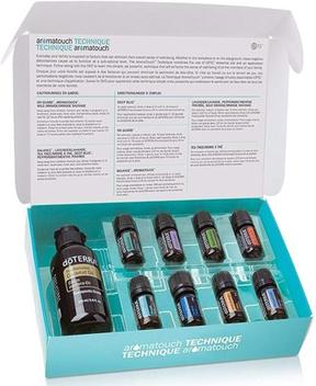 Kit de óleos essenciais Aromatouch Equilíbrio, Proteção, Conforto e ...