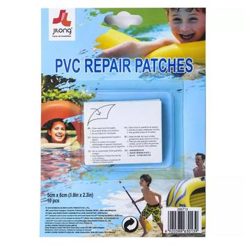 Kit de Reparo 10 Adesivos para Piscina ou Colchão Inflável Jilong ...