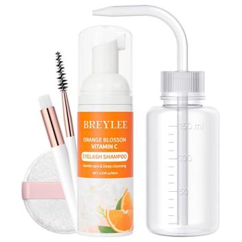 Kit de Shampoo para Cílios BREYLEE - 60ml - Tratamento para Cílios e ...