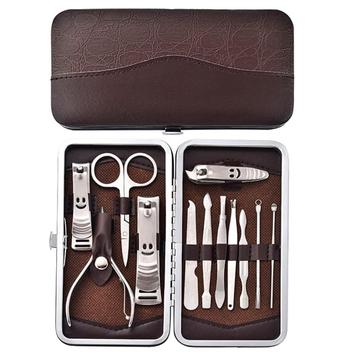 Kit De Unha Completo Para Manicure E Pedicure Com 12 Peças - Higa - Kit ...