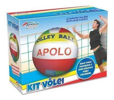 Kit de volei apolo r.174 apolo - Bola de Vôlei - Magazine Luiza