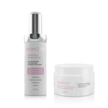 Kit Dermosex Sérum Íntimo & Esfoliante Hidratante para Região Pélvica ...
