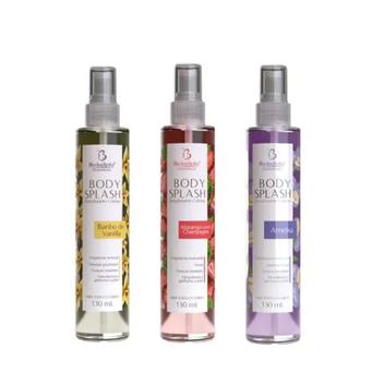 Kit Desodorante Colônia Body Splash Morango Chantilly, Vanilla e Ameixa ...