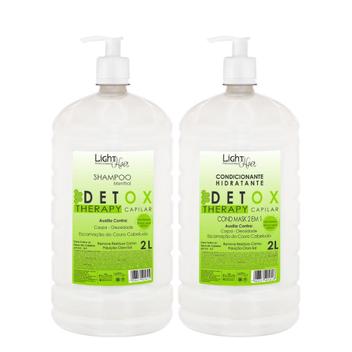 Kit Detox 2 Litros - Shampoo + Condicionador - Light Hair - Kit Shampoo ...