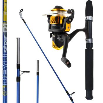 Kit Deyu - Vara / Molinete com Linha - Master Pesca - Kit Vara e ...