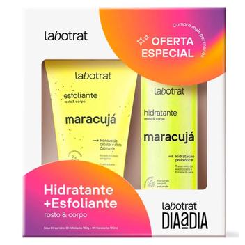 Kit Dia A Dia Labotrat Esfoliante 150g E Hidratante 190g Maracujá ...