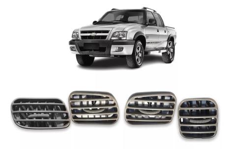 Kit Difusor Ar S10 Blazer 2001 Ate 2011 Cinza Modelo Orig - Casa Das ...
