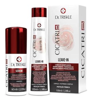 Kit Dr. Triskle Cicatri 10 Leave-in 100ml + Sérum Finalizador 60ml ...