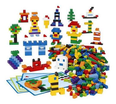 Kit Educacional Lego Education Conjunto Criativo Bloco 45020 - Blocos ...