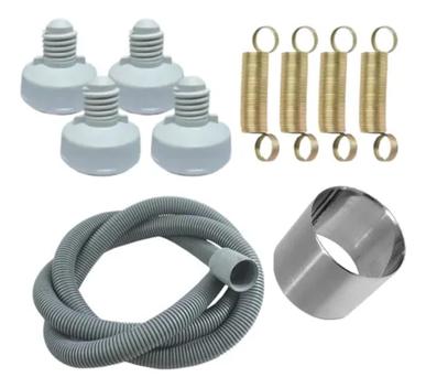 Kit Elec. 4 Pés Niv 4molas Mang. Saida Reto Largo Bucha Inox - Burdog ...