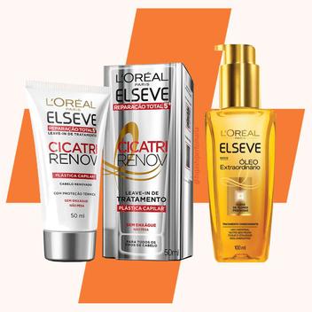 Kit Elseve L'Oréal Finalizador Óleo Extraordinário 100ml Antitérmico ...